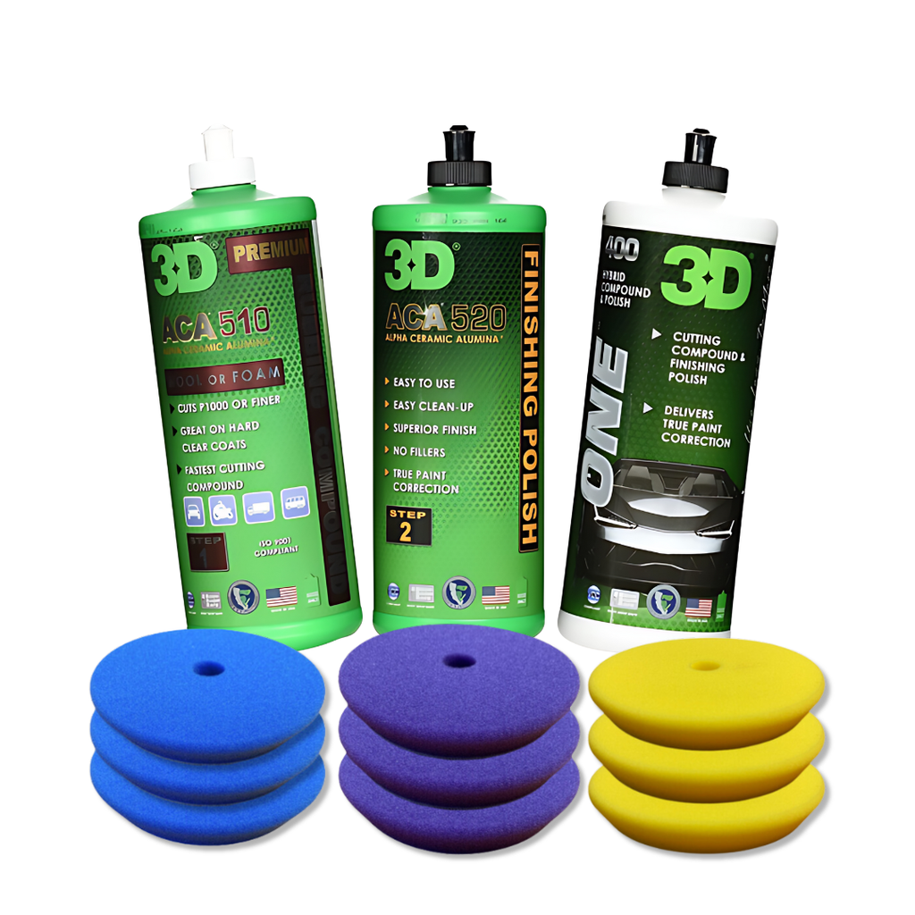 Pack Polish Complet - 3D Car Care/Evo | Formula Detailing